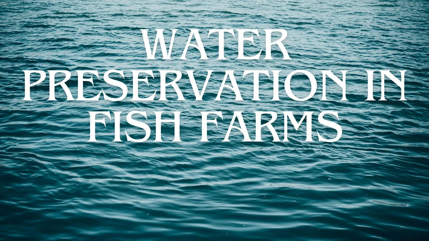 Water Preservation in Fish Farms